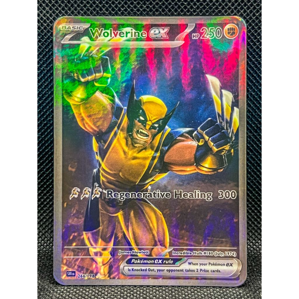 X-Men: Wolverine ex Pokemon Card | Shopee Malaysia