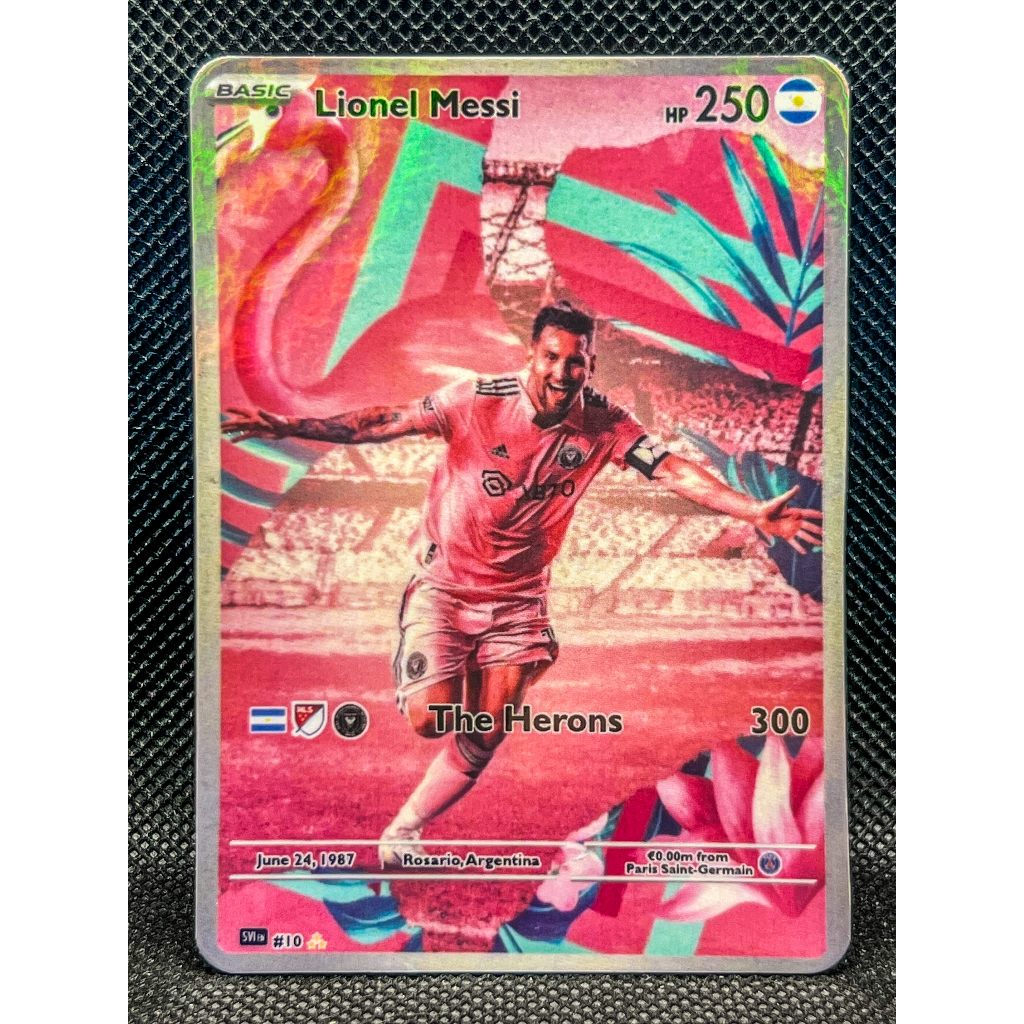 Lionel Messi Pokemon Card (Special Art) | Shopee Malaysia