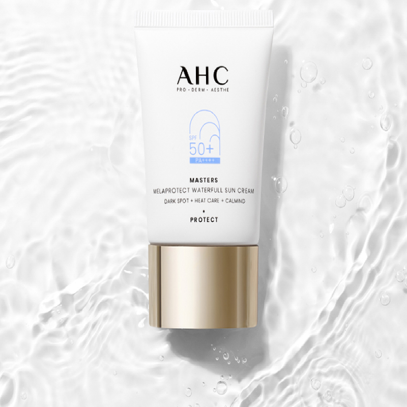 AHC Masters Melaprotect Waterfull Sun Cream 40ml SPF50+PA++++ | Shopee ...