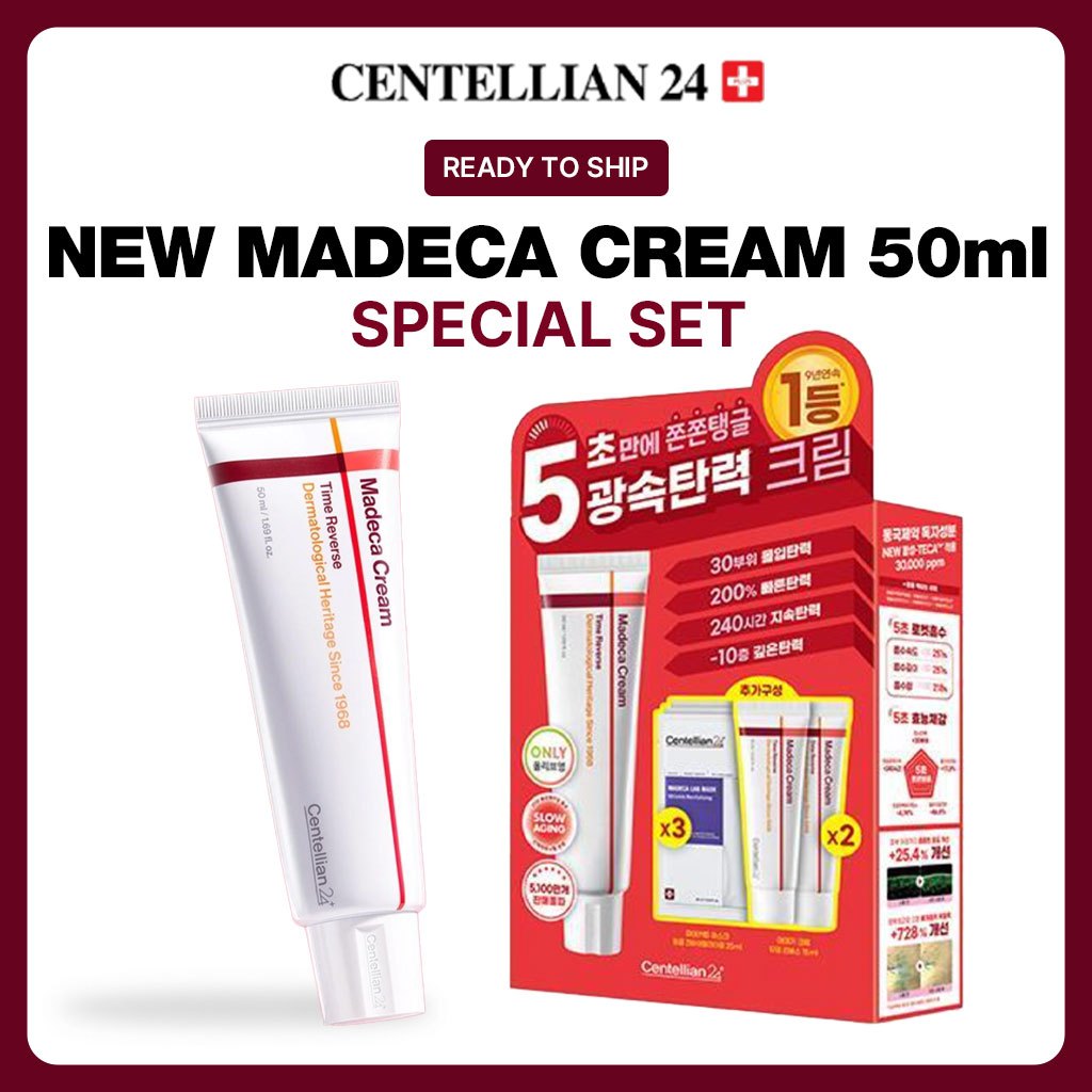 [Centellian24] NEW Madeca Cream Time Reverse 50ml Special Set / Dongkook Pharm Olive Young ...