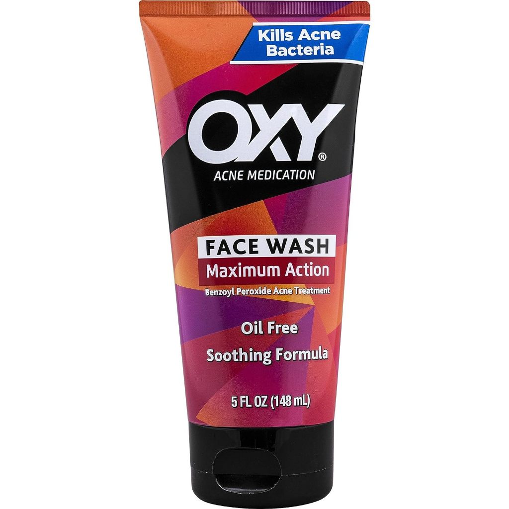 Oxy Acne Medication Face Wash 5oz - Maximum Action with Maximum ...