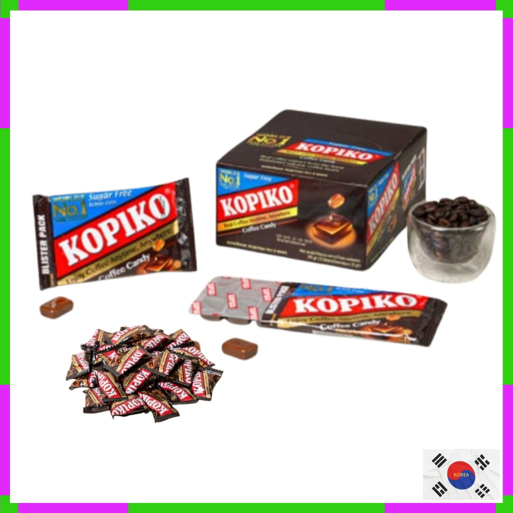 Mayora Kopiko Sugar-Free Coffee Candy 32g x 12 pieces/100g - Sugar-Free ...