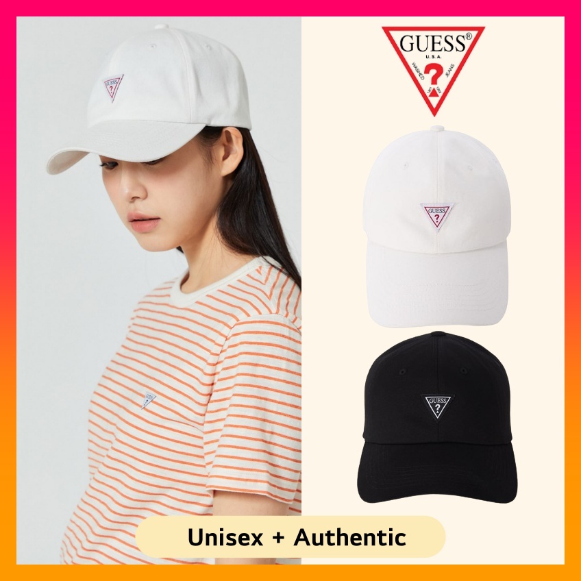 GUESS Triangular Weave Label Unisex Cap (2024New) | Shopee Malaysia