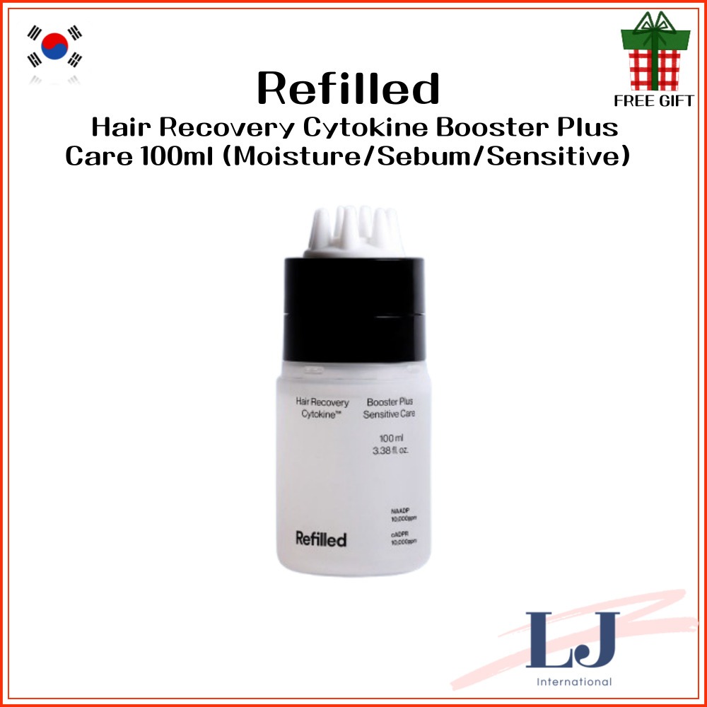 Refilled Hair Recovery Cytokine Booster Plus Care 100ml (Moisture/Sebum ...