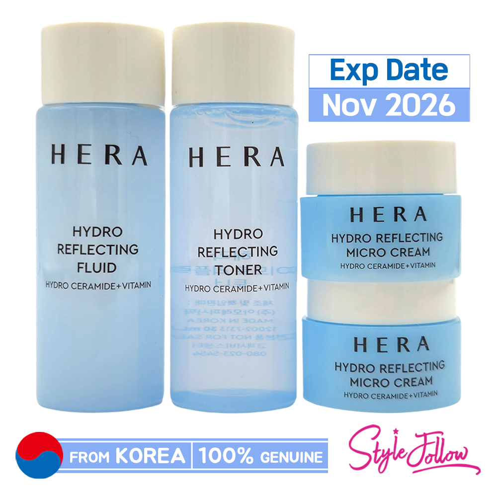 [HERA] Hydro Reflecting Deluxe Kit (Sample) | Shopee Malaysia