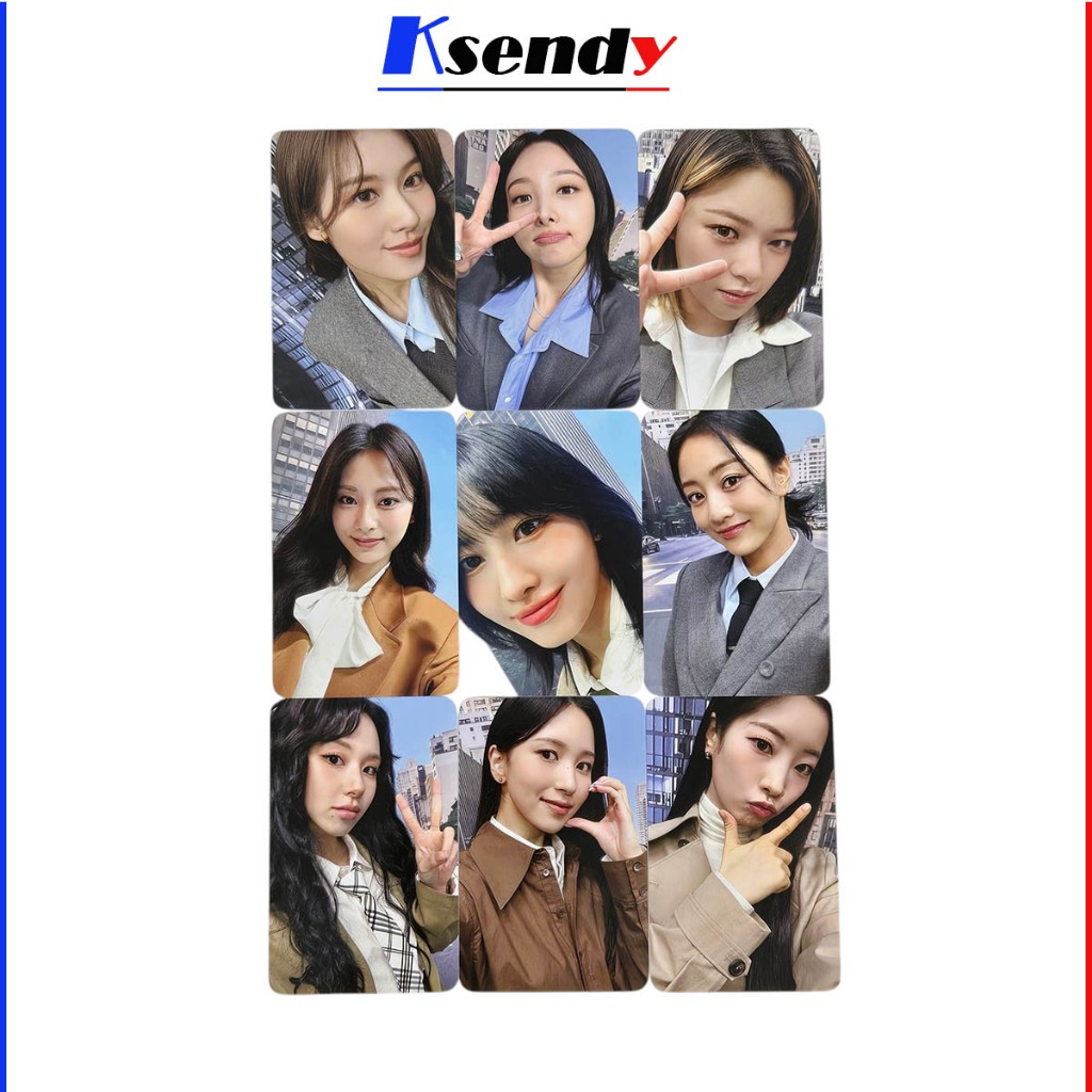 TWICE 2024 Season's Greeting Newsroom Photocard 9ea Set | Shopee Malaysia