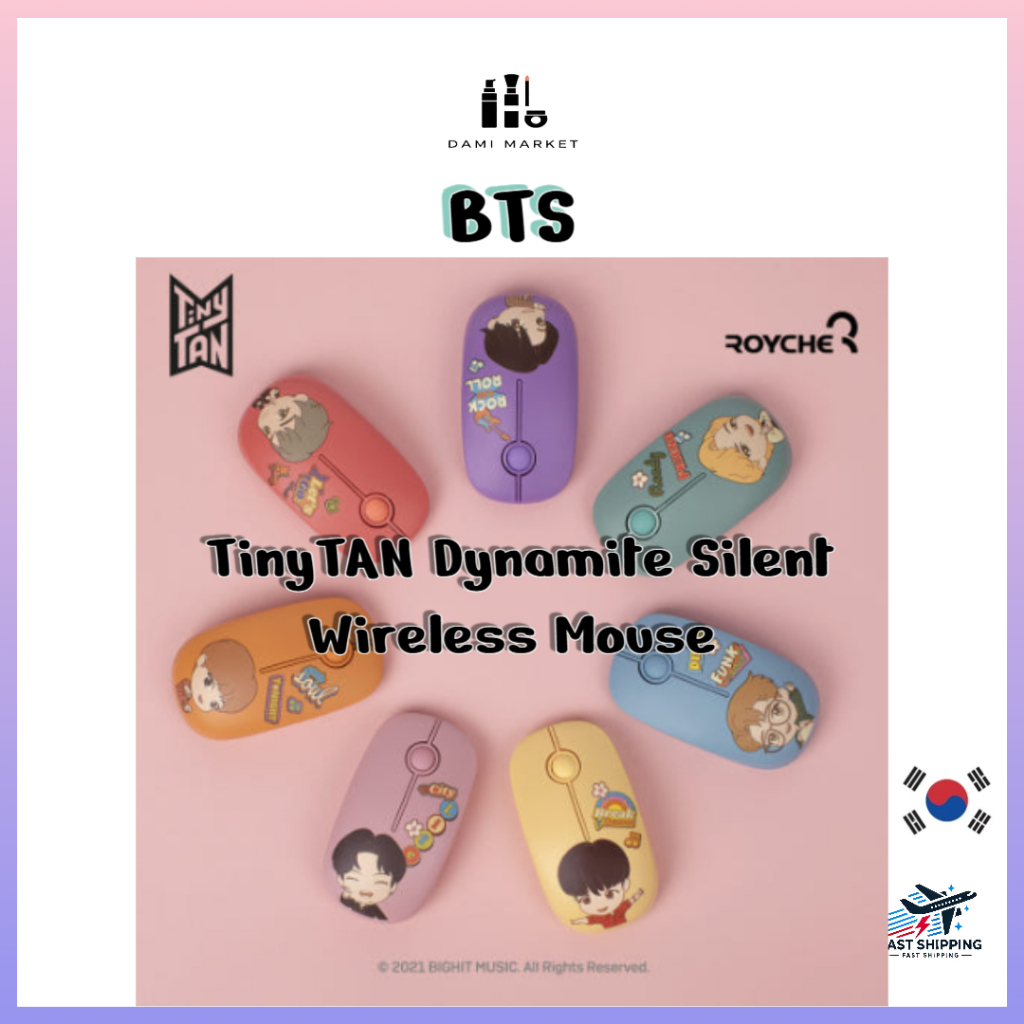 BTS TinyTAN Dynamite Silent Wireless Mouse | Shopee Malaysia