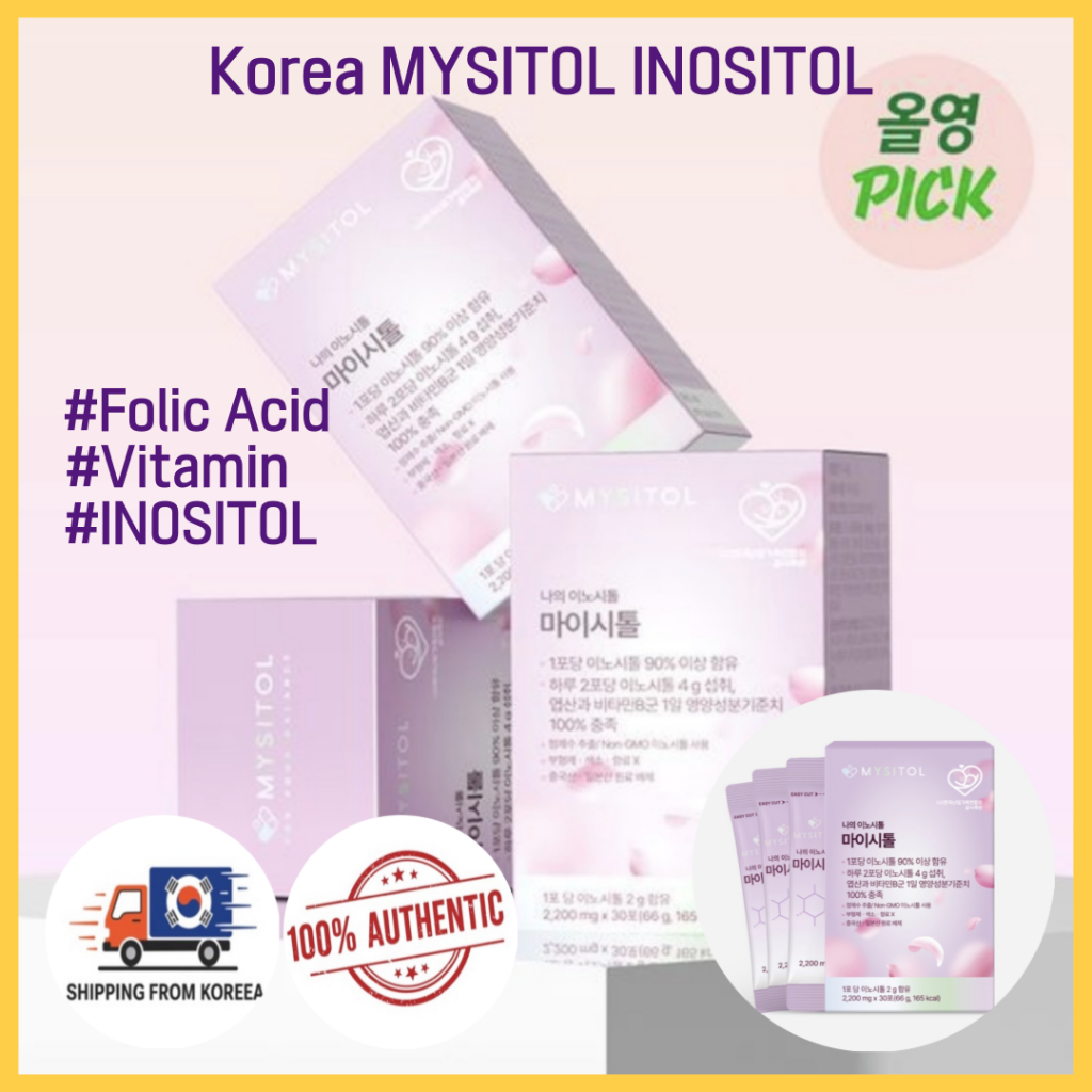 [MYSITOL] My Inositol Mysitol (Folic Acid, Vitamins) | Shopee Malaysia