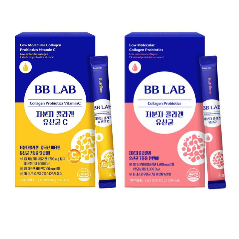 BB Lab Collagen Vitamin C Low Molecular 7 Kinds of Probiotics 1700mg ...