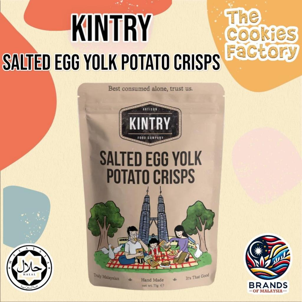 Kintry Salted Egg Yolk Potato Crisps 85G | Shopee Malaysia
