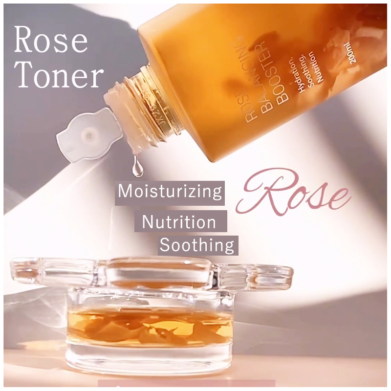 [SEASON:ING] Rose Toner with Real Rose Petals,Moisturizing,Soothing ...