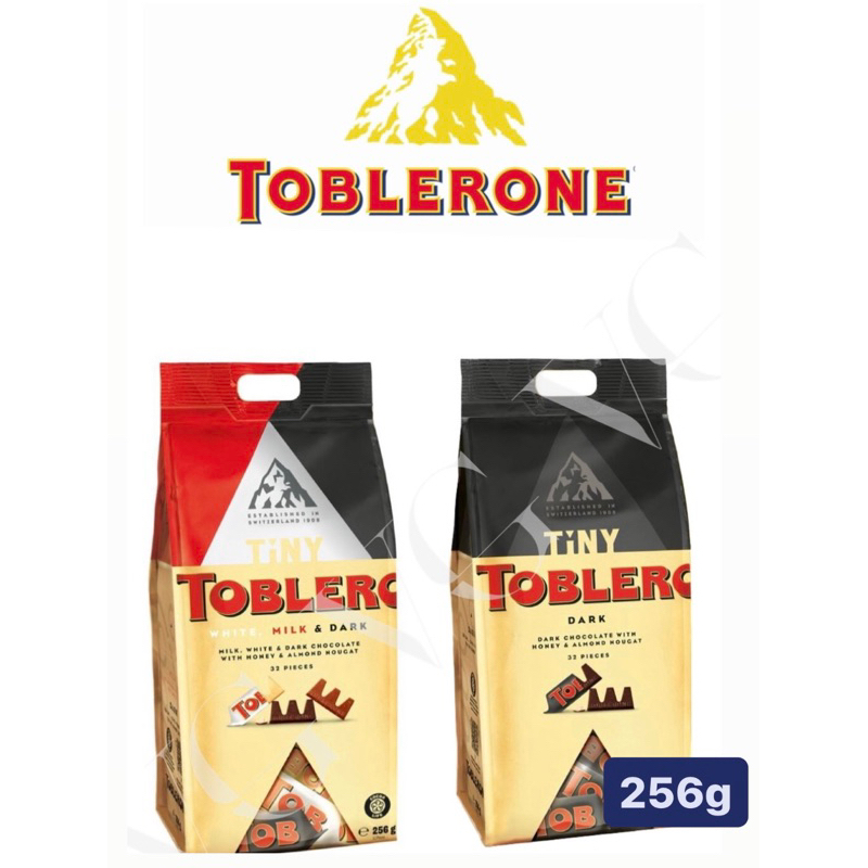 TOBLERONE Chocolate TINY MIX BAG TINY TOBLERONE MIX CHOCOLATE WHITE ...
