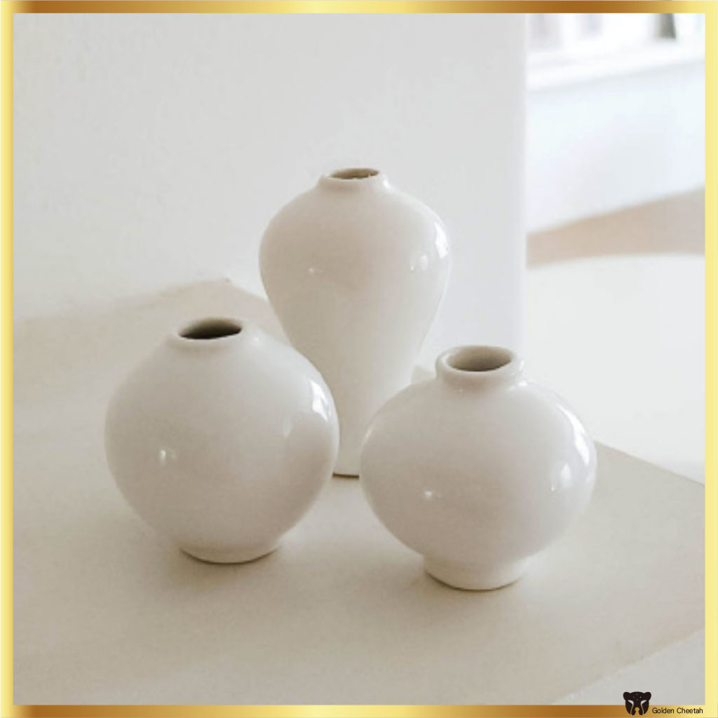 Daiso Korea Mini Jar Vase Interior Decoration 3pcs Set | Shopee Malaysia