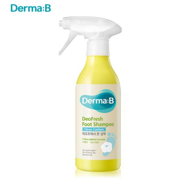 [DERMA:B] DEOFRESH Foot Shampoo, Foot Care, Clean Cotton Scent, 400ml ...