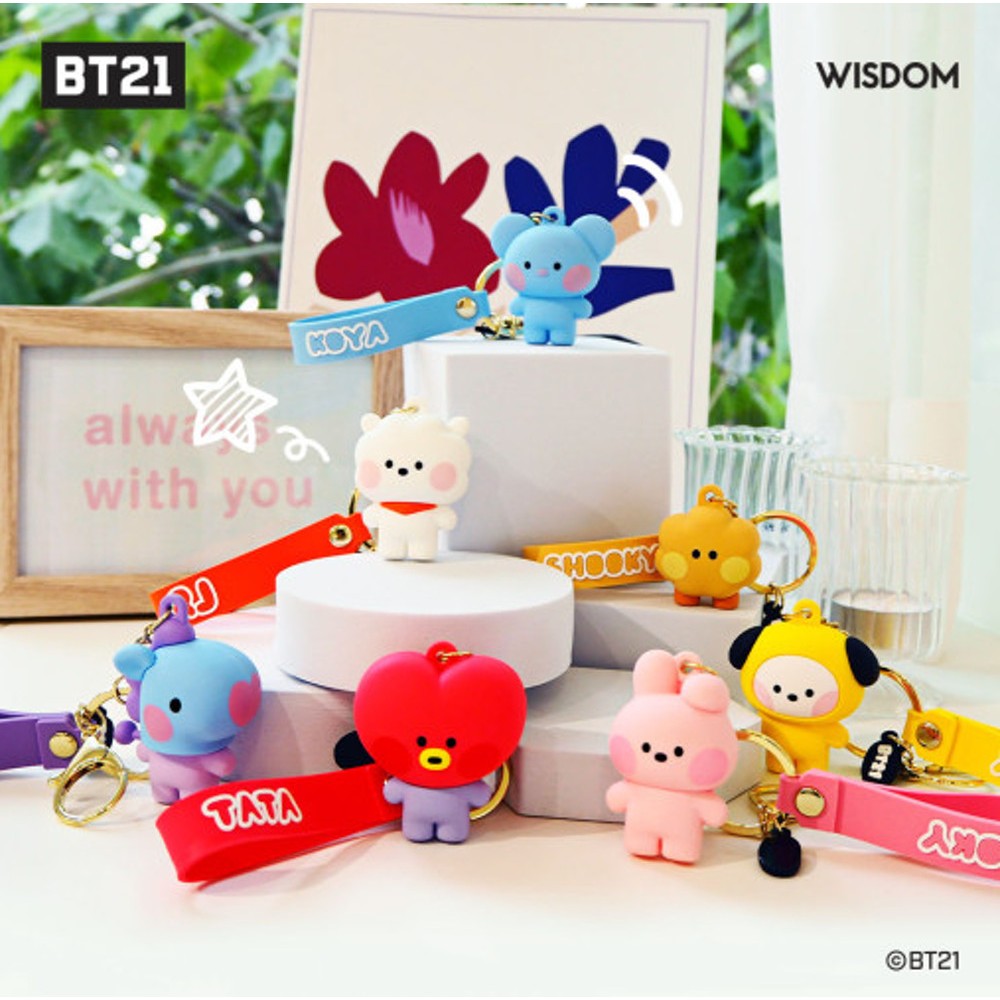 BT21 Minini Figure Keyring | Shopee Malaysia