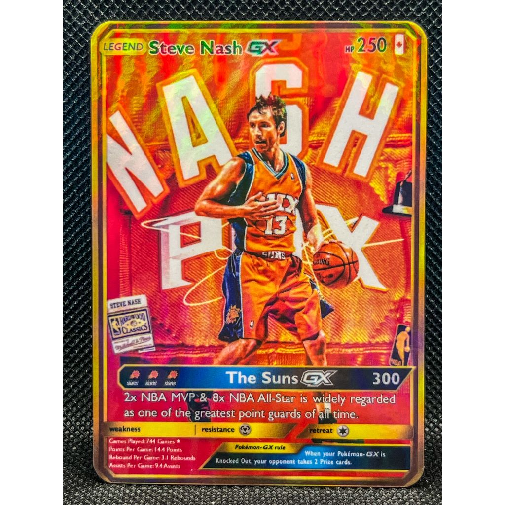 NBA Basketball: Steve Nash GX Pokemon Card (Legend) | Shopee Malaysia