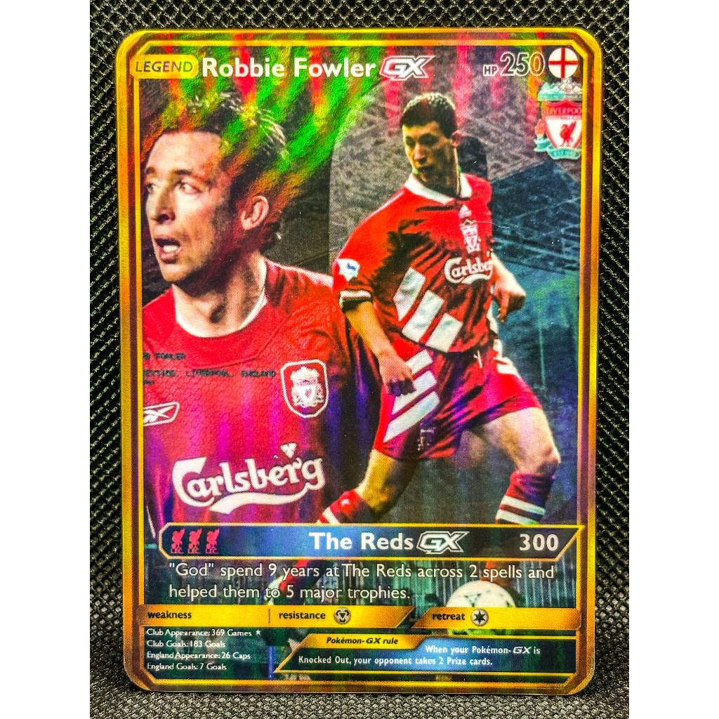 Liverpool - Robbie Fowler GX Pokemon Card (Legend) | Shopee Malaysia