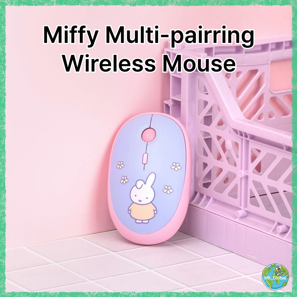 Miffy Wireless Mouse with 3in1 Multi Pairing - Ultimate Connectivity ...
