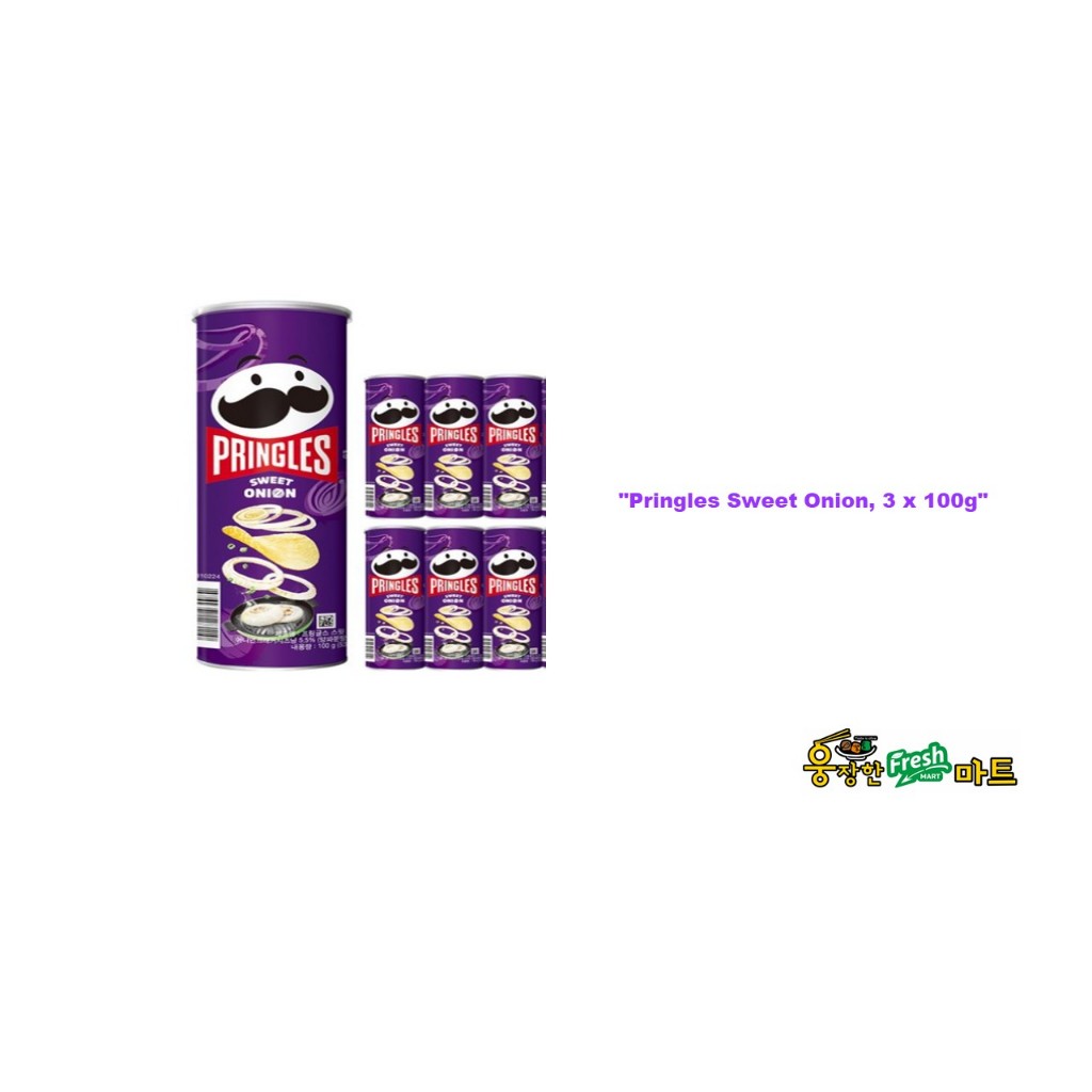 "Pringles Sweet Onion, 3 x 100g" | Shopee Malaysia