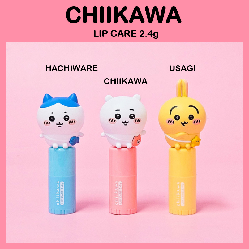 [CHIIKAWA] HACHIWARE/CHIIKAWA/USAGI LIP CARE 2.4g | Shopee Malaysia