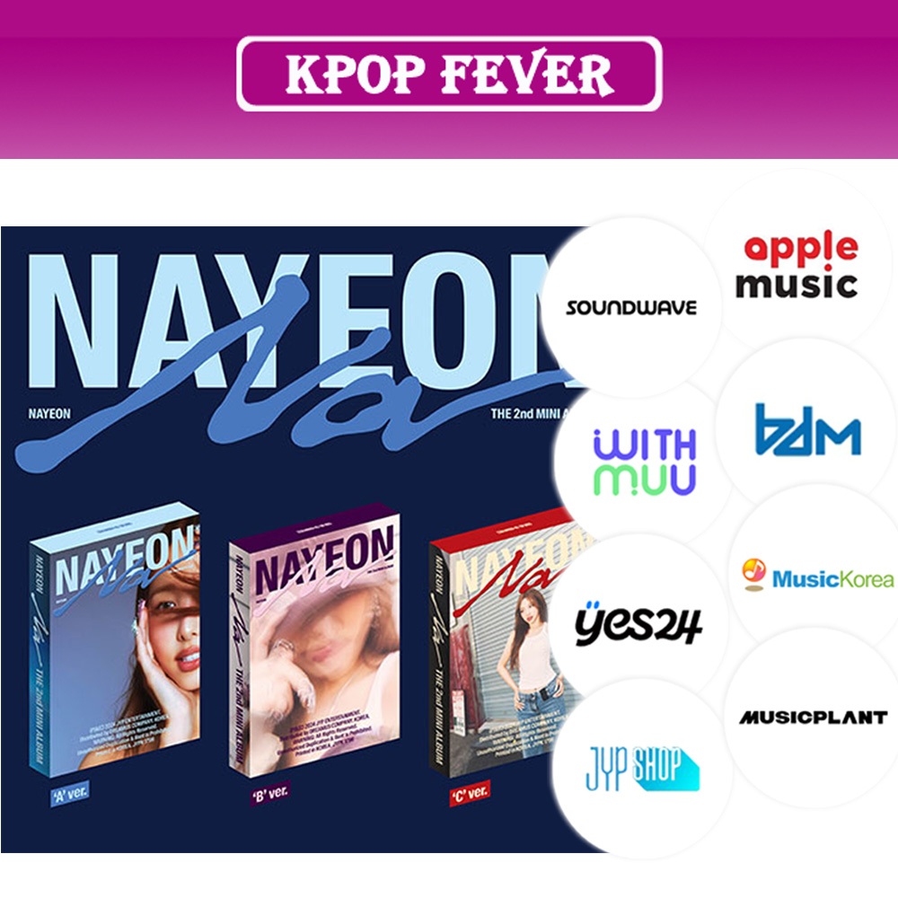 (POB) TWICE NAYEON - NA (2nd Mini Album) SET Ver. | Shopee Malaysia