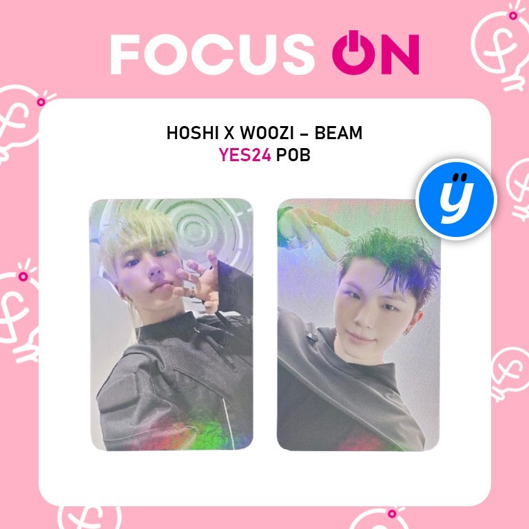 SVT HOSHI X WOOZI HXW POB YES24 BEAM PHOTOCARD | Shopee Malaysia