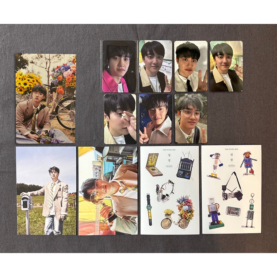 DOH KYUNG SOO D.O. EXO 3RD MINI ALBUM BLOSSOM Official Photocard BDM Aladin POB | Shopee Malaysia