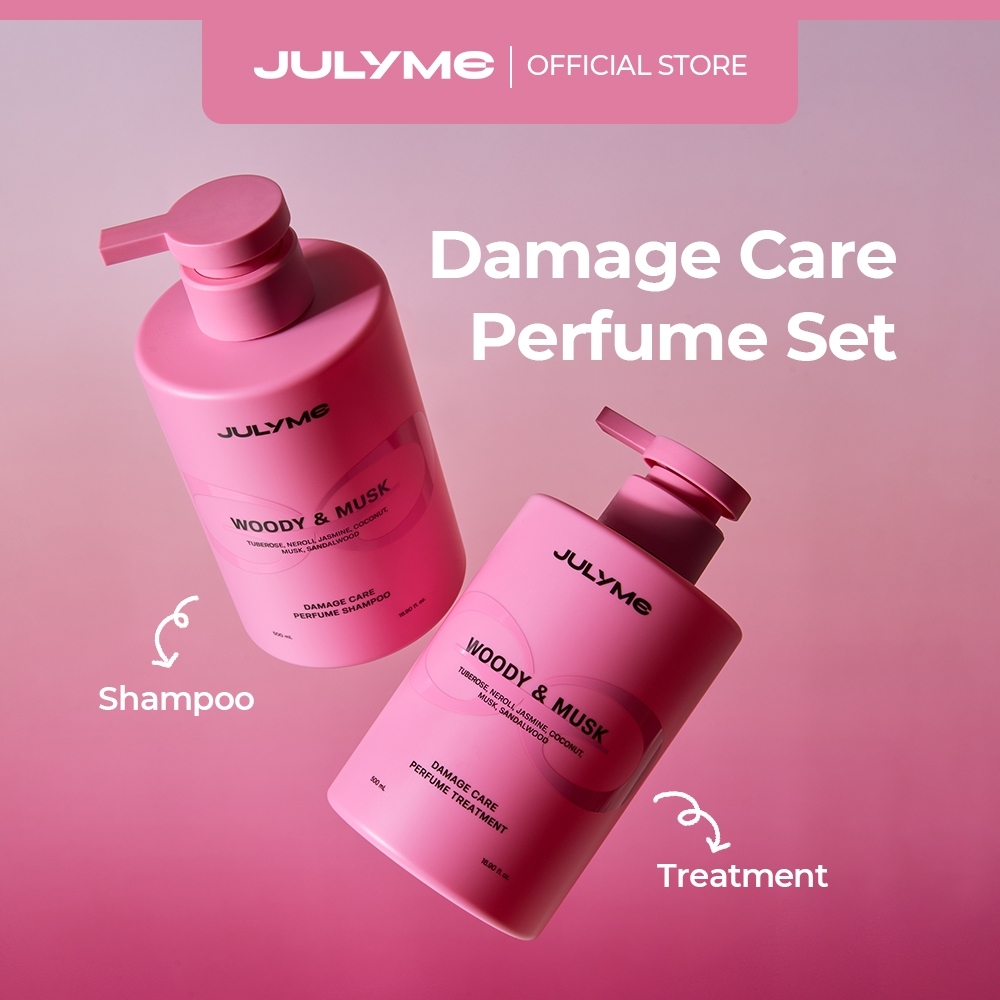 [JULYME] Damage Care Perfume Shampoo 500ml + Treatment 500ml [Frizz ...