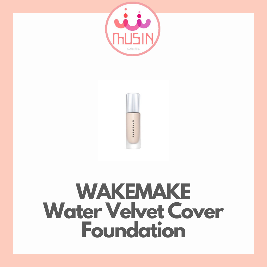 wakemake water velvet cover foundation 30ml | Shopee Malaysia