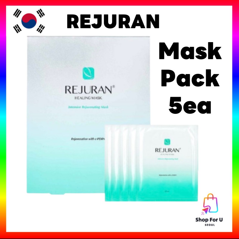 [REJURAN] Healing Mask Pack 5ea Moisturizing Soothing | Shopee Malaysia