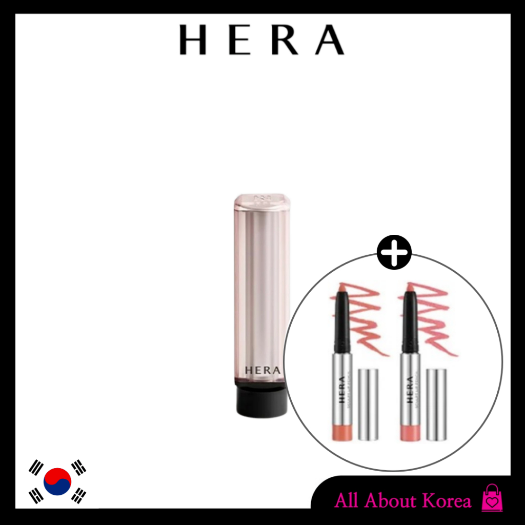 [HERA]Sensual Tinted Shine Stick 9colors (+Sculpt Lip Pencile) | Shopee Malaysia