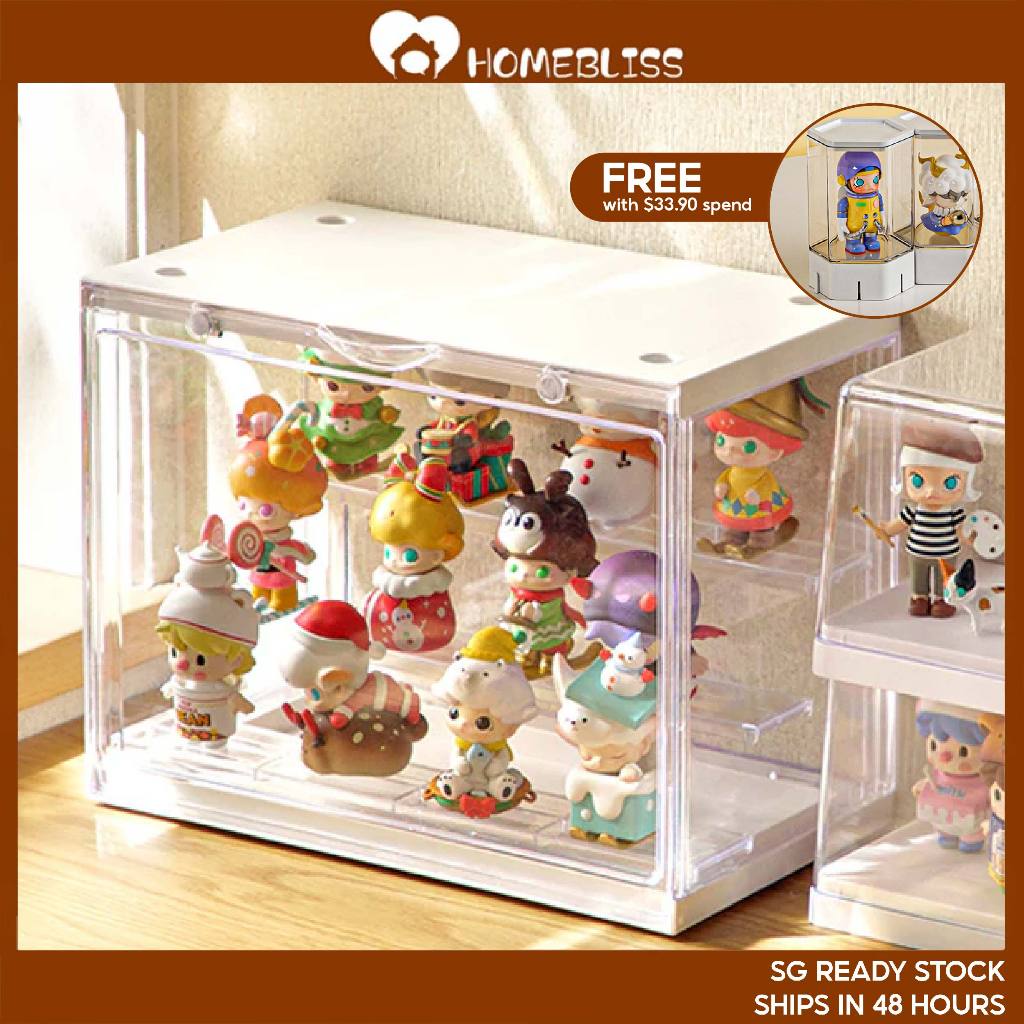 Acrylic Popmart Display Storage Box Blind Box Transparent with ...