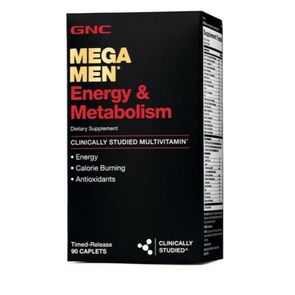 GNC Mega Man Energy & Metabolism | Shopee Malaysia