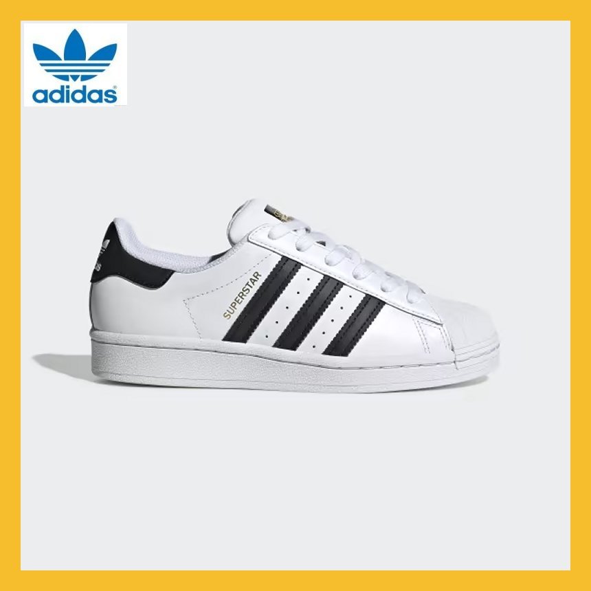 Adidas Originals Superstar J FU7712 White / Black Sneakers (Junior ...