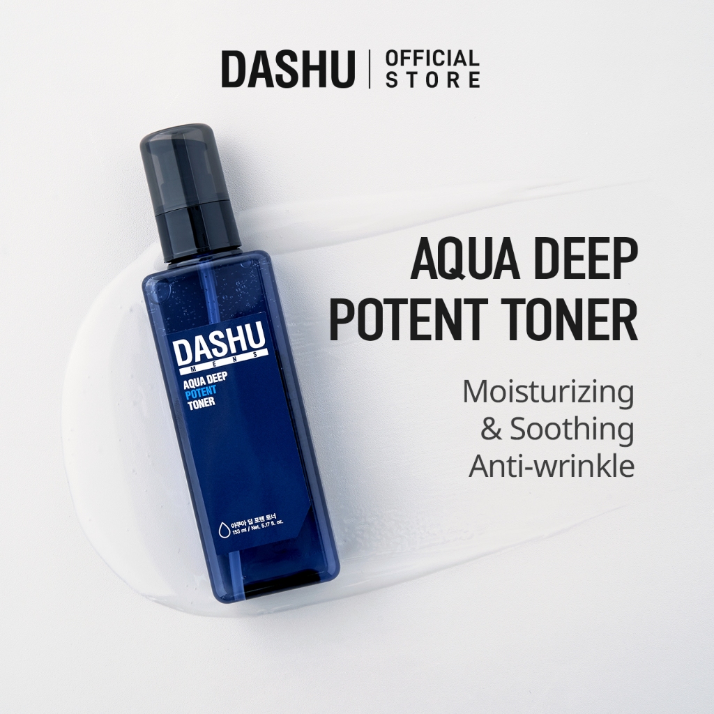 [DASHU] Mens Aqua Deep Potent Toner 153ml (Facial toner | Mans skin ...
