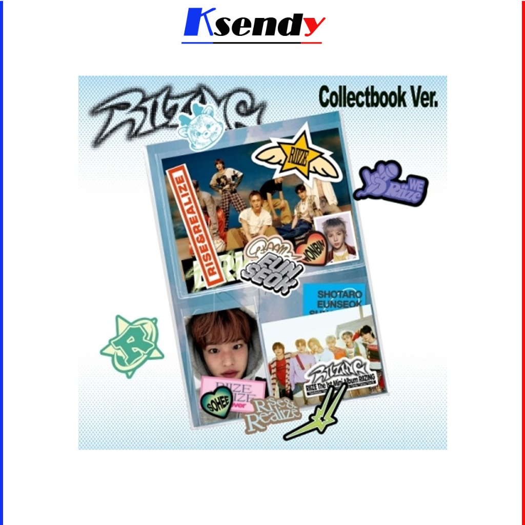 RIIZE 1st Mini Album - RIIZING ALBUM [Collect Book] | Shopee Malaysia