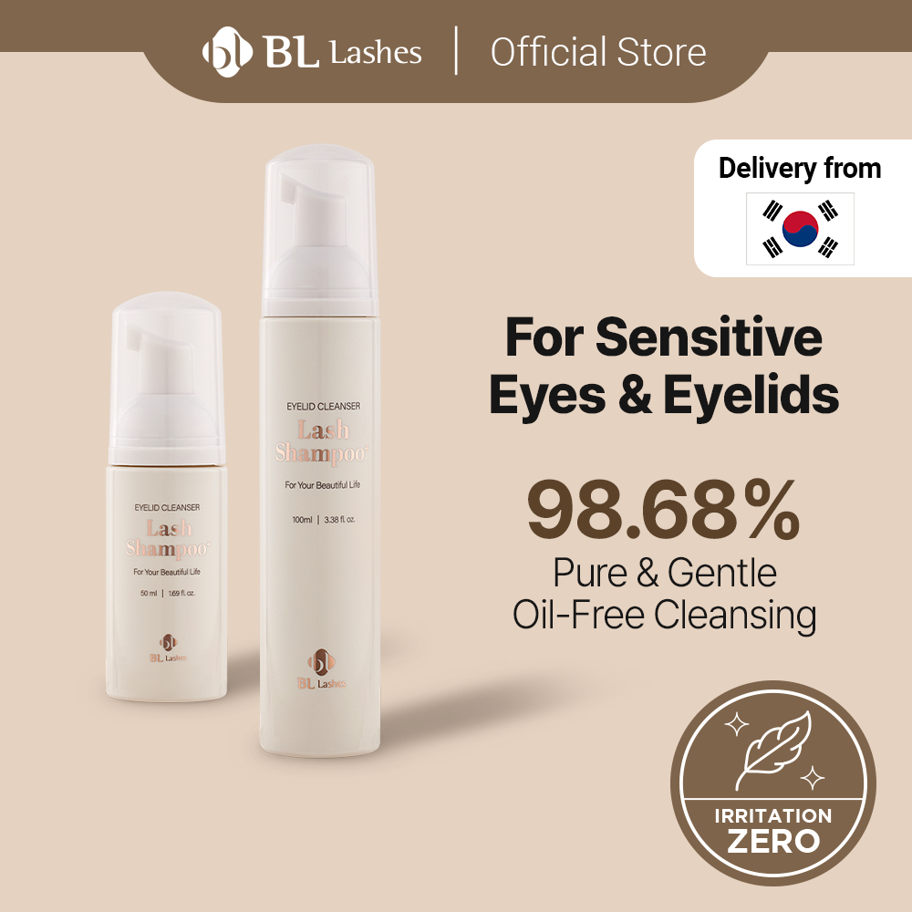 BL Lash Shampoo Plus | Oil-Free Lash Cleanser for Extensions & Lifts ...