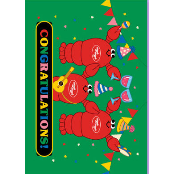 [Wiggle Wiggle] POST CARD - Congratulations | Shopee Malaysia