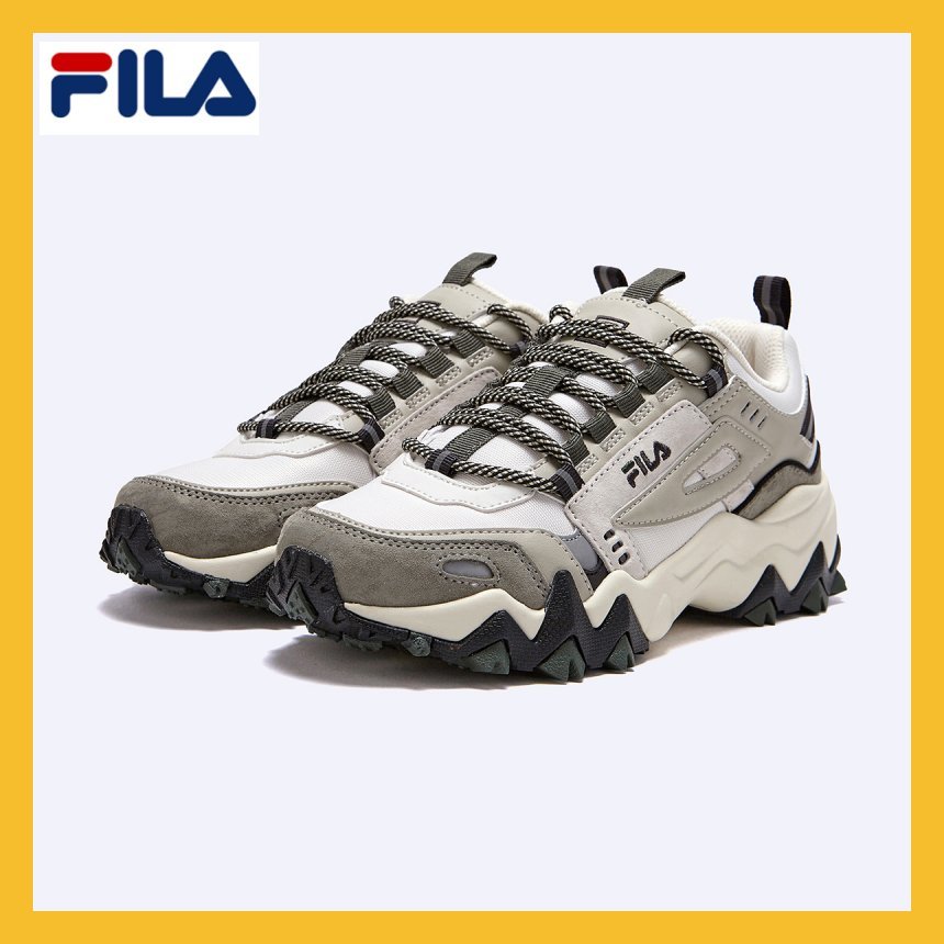 Fila New Oakment TR V2 Grey Sneakers 100% authentic FILA Korea | Shopee ...