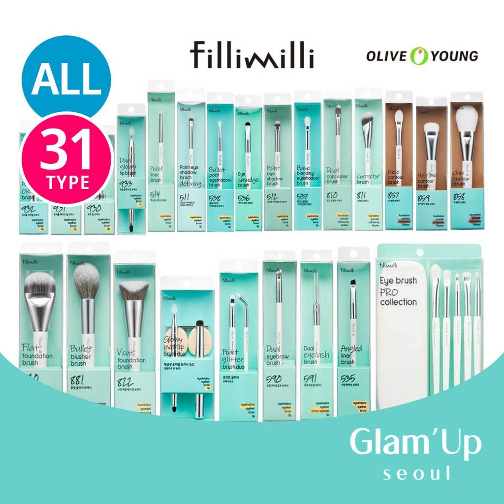 🇰🇷 [Fillimilli] (Ready to Ship) Brush (31Types/Set) 885 858 881 856 822 ...