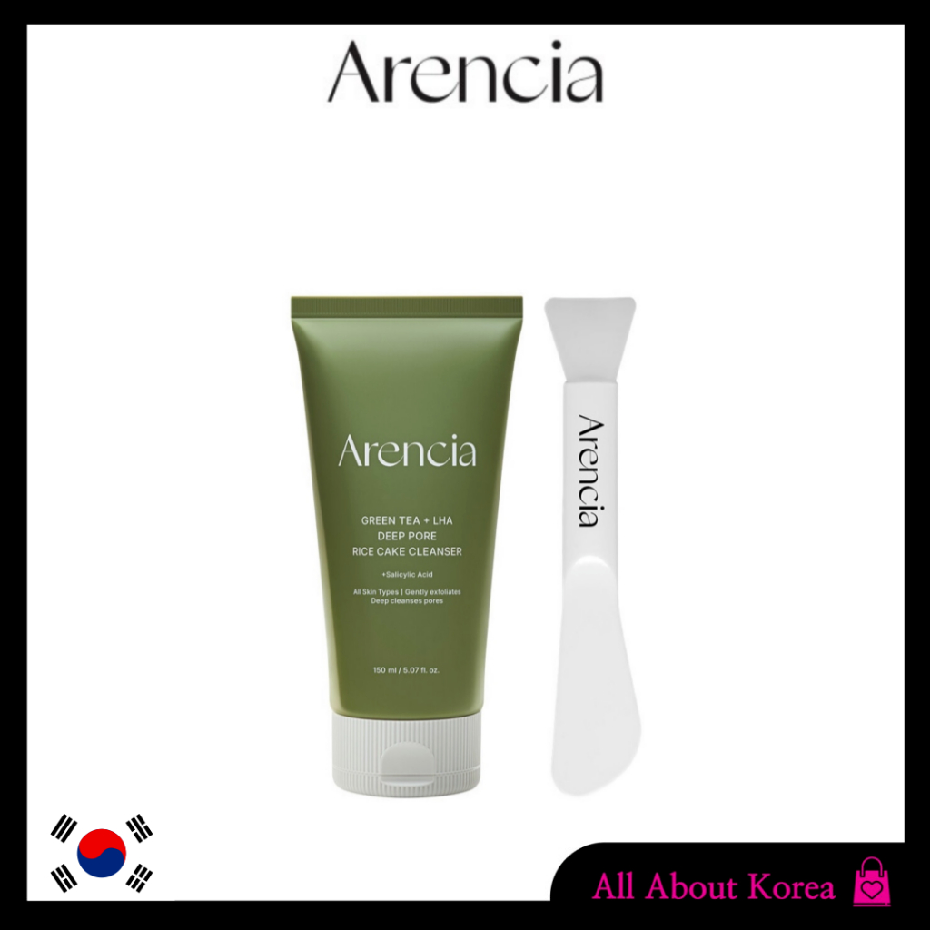 [ARENCIA]Green Tea+ Lha Deep Pore Rice Cake Cleanser Set | Shopee Malaysia