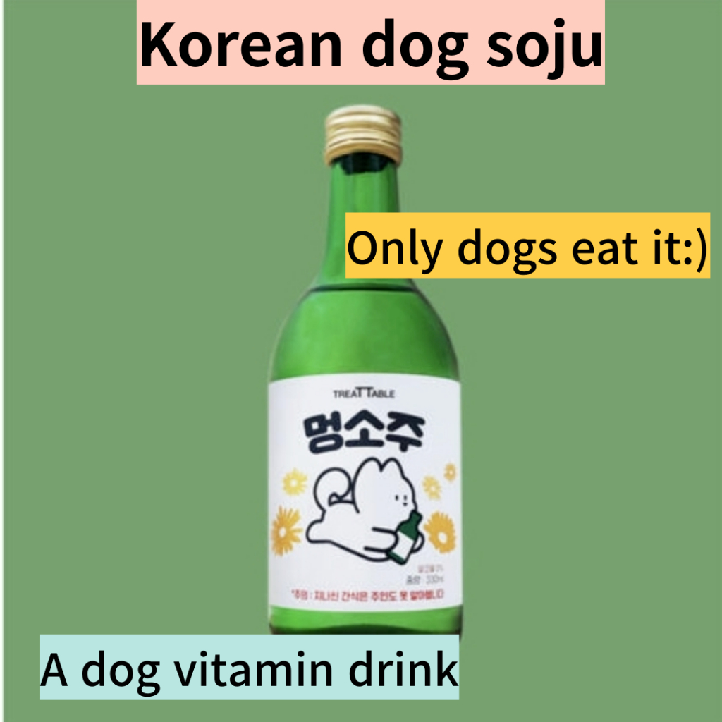 korean dog soju ( vitamin drink) | Shopee Malaysia