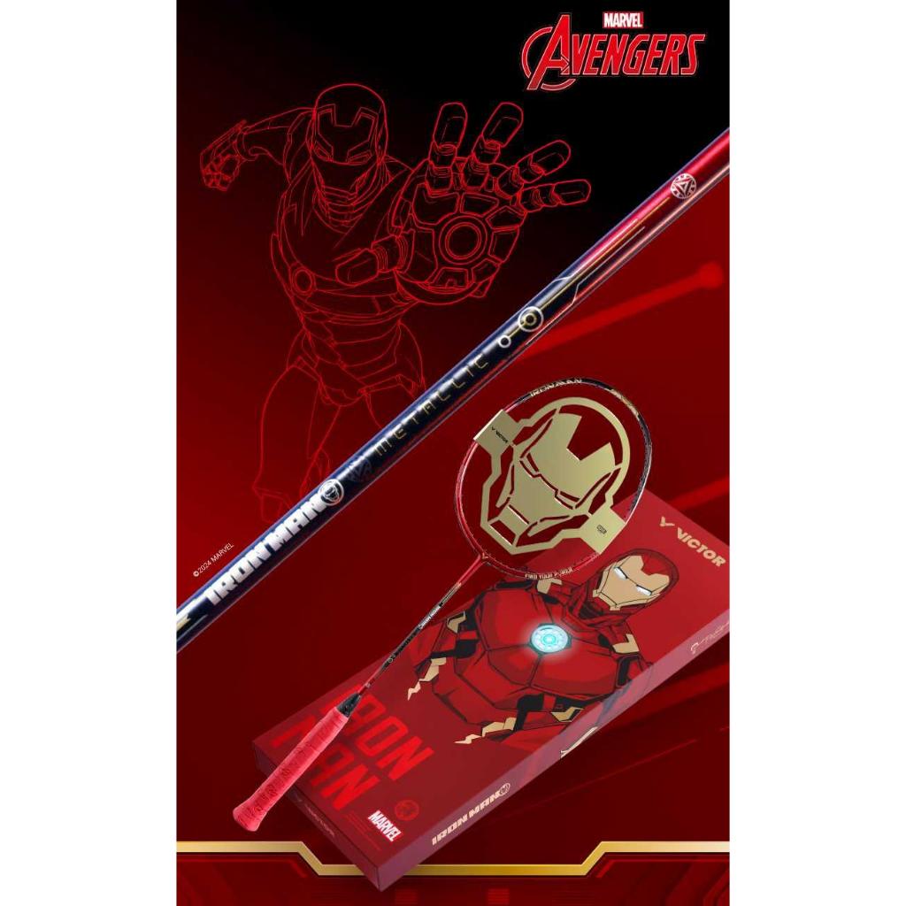 Victor Iron Man Racket Set Limited Edition 钢铁侠羽限量版球拍 | Shopee Malaysia