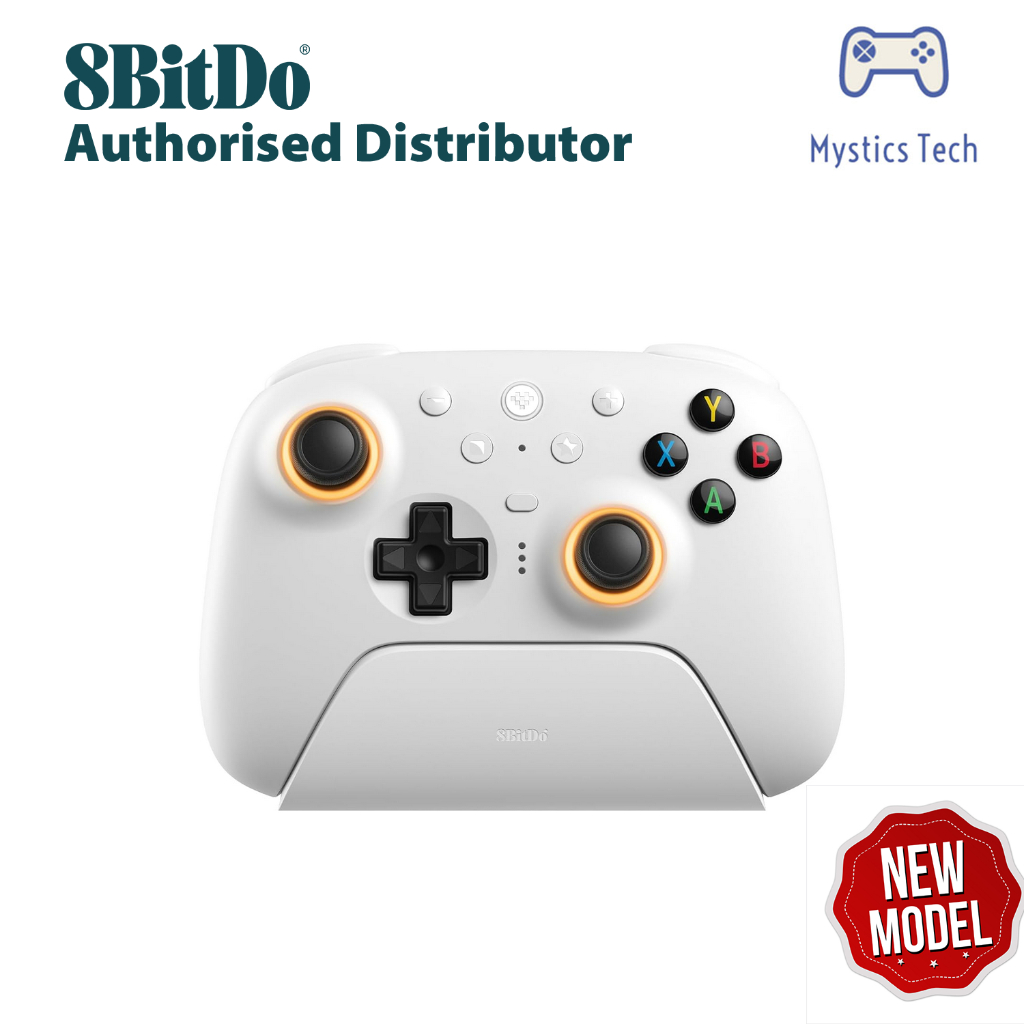 8Bitdo Ultimate 2 Windows & Android TMR Joysticks, Hall Effect/Tactile ...