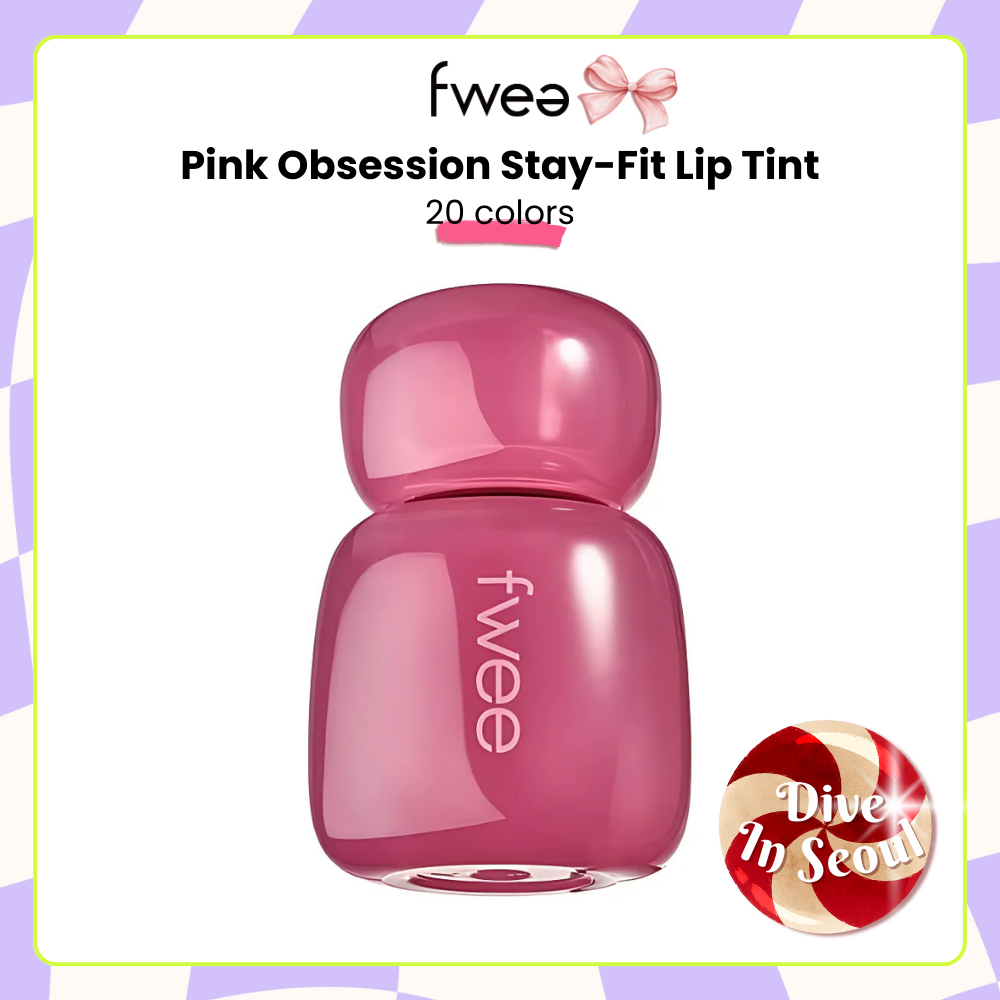 [FWEE] Pink Obsession Saty-fit Lip Tint – 20 colors | Shopee Malaysia