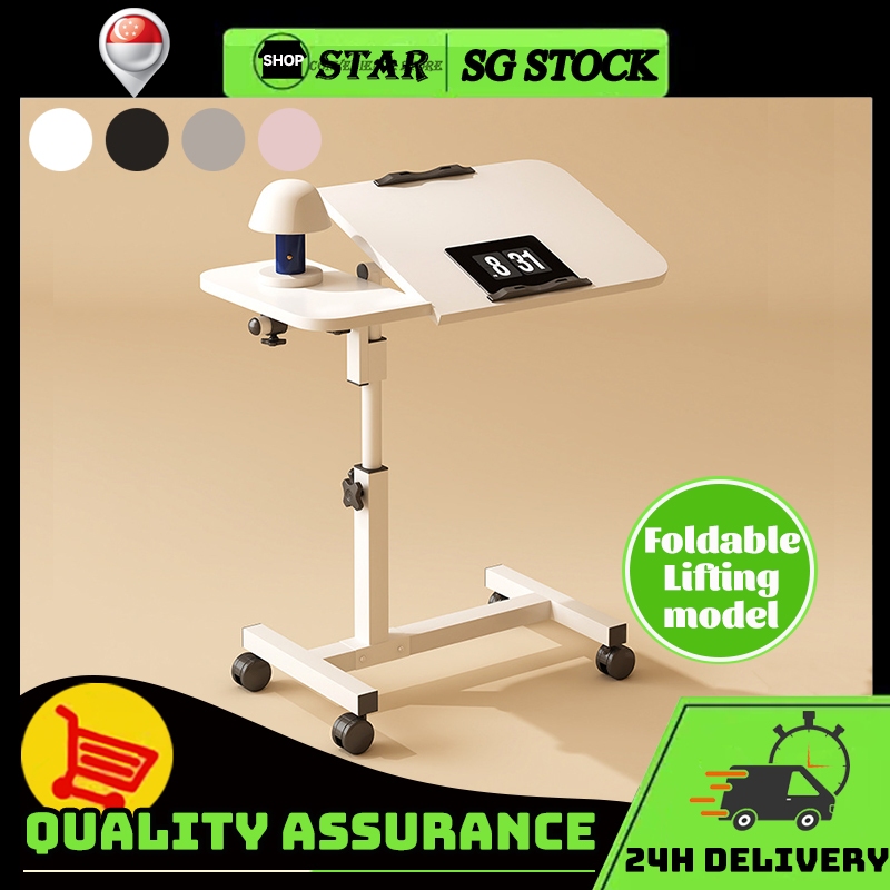Multifunctional Movable Foldable Laptop Study Table adjustable Lifting ...