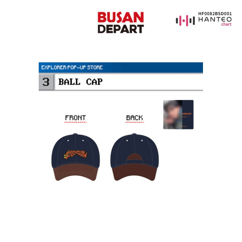 [BALL CAP]EUNHYUK THE 1ST MINI ALBUM POP-UP STORE [EXPLORER] MD ...