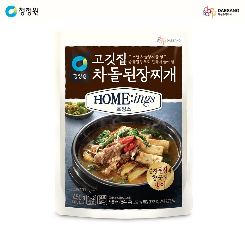 Daesang Chungjungone Beef Brisket Soybean Paste Jjigae Stew 450g ...