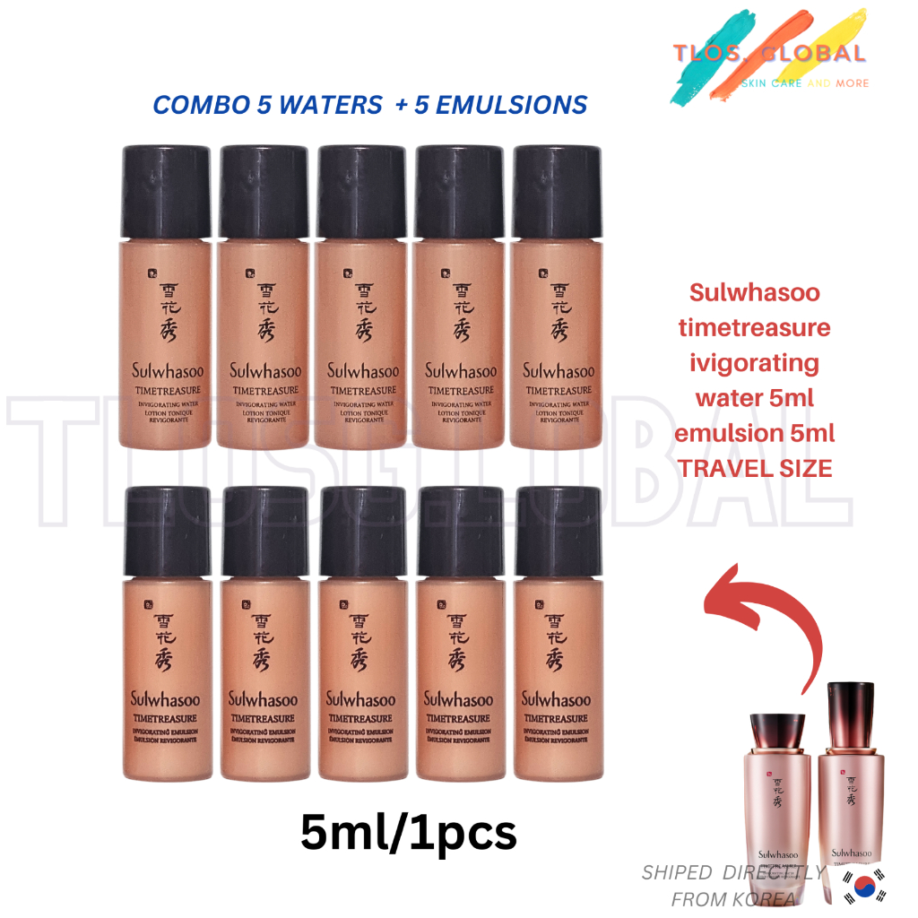 Expdate 2026 5set Sulwhasoo Timetreasure Daily Routine Timetreasure ...