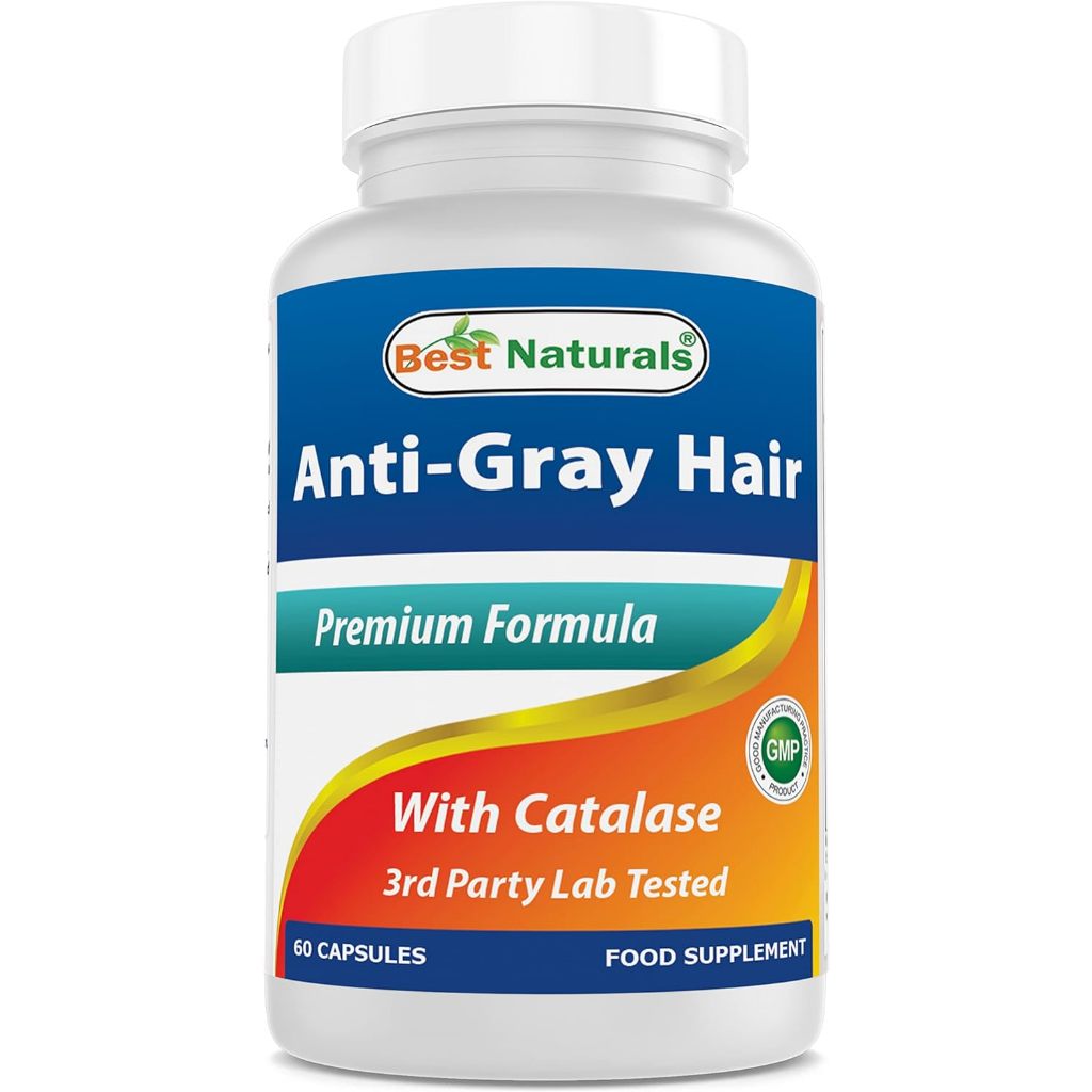 Best Naturals Anti Gray Hair Formula, 60 Capsules | Shopee Malaysia